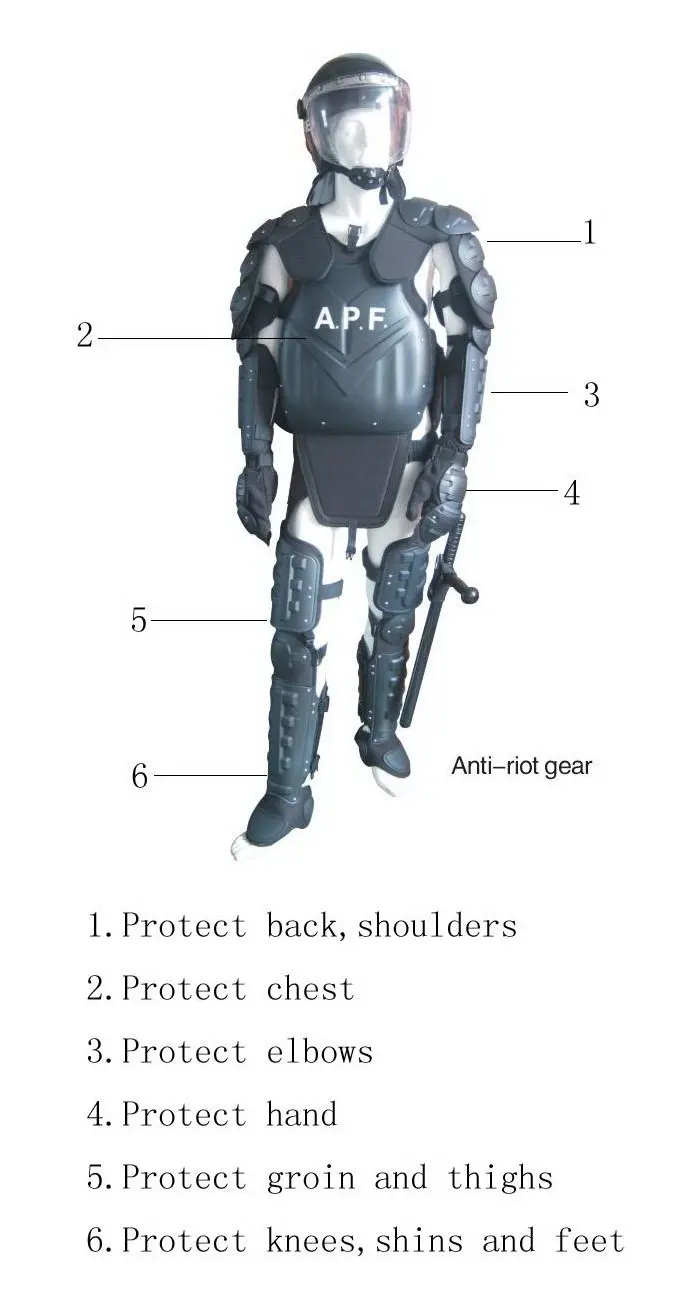 Police Riot Gear For Sale/riot Control Suit - Buy Police Anti Riot Suit ...
