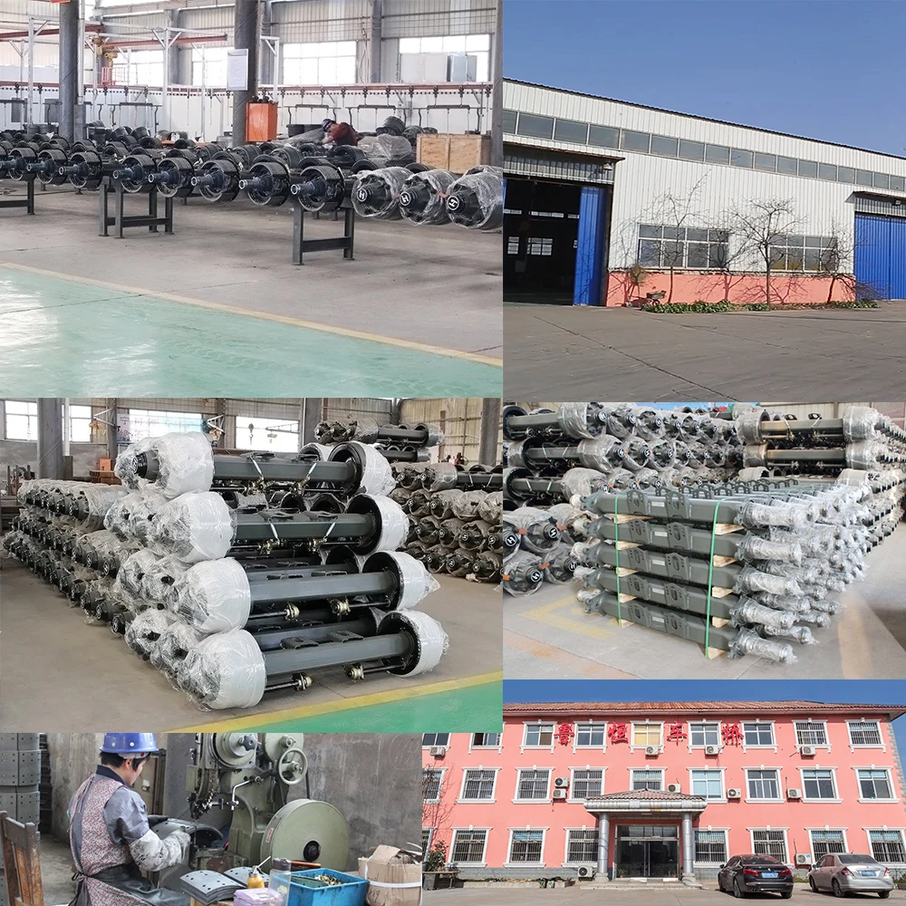 Trailer Suspension System - German BPW Kits for Heavy Trailers