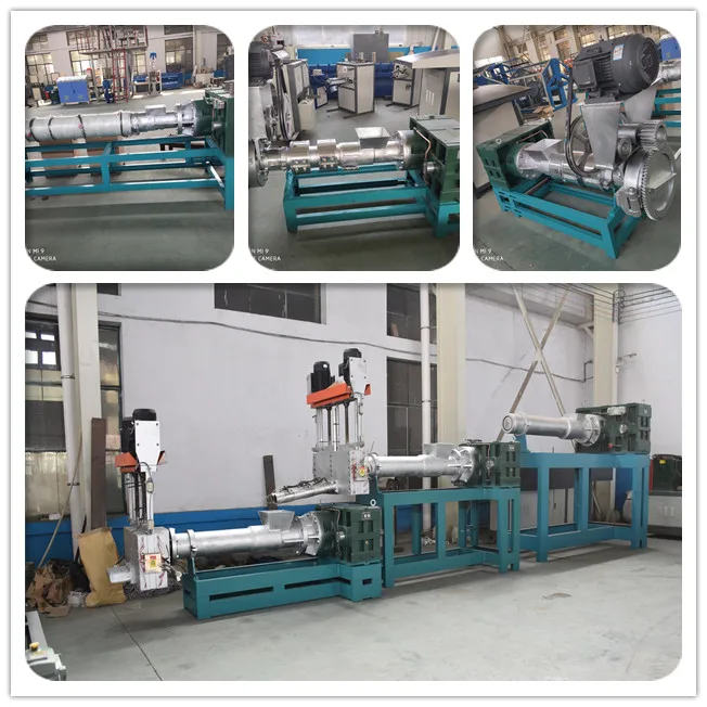 Two Stage Single Screw Extruder/waste Plastic Recycling Granulator ...