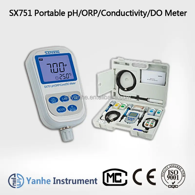 Portable Ph/orp/conductivity/do 4 In 1 Ph Meter - Buy Ph/orp/conductivity/do Meter,4 In 1 Ph ...