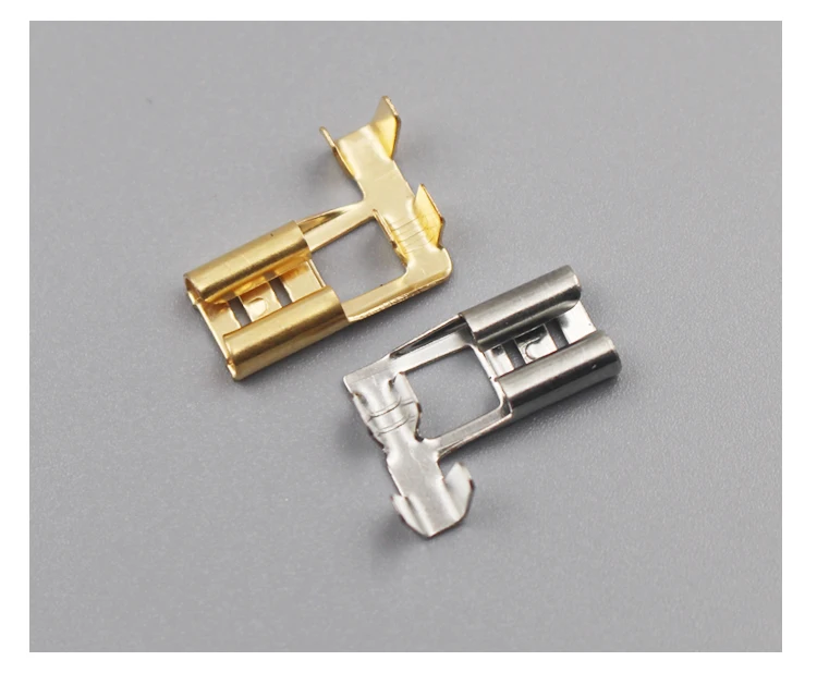 Terminal de bandera hembra tipo 250, conectores de terminales de ...