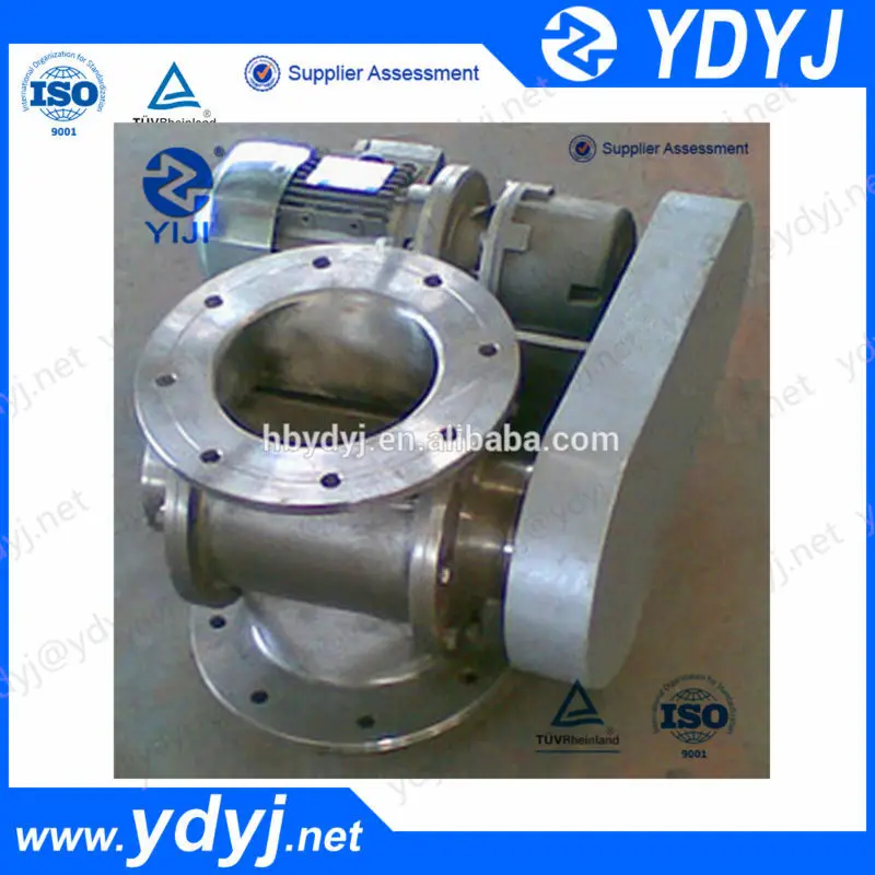 China Good Seal Stainless Steel Rotary Valve Under Silo For Powder ...