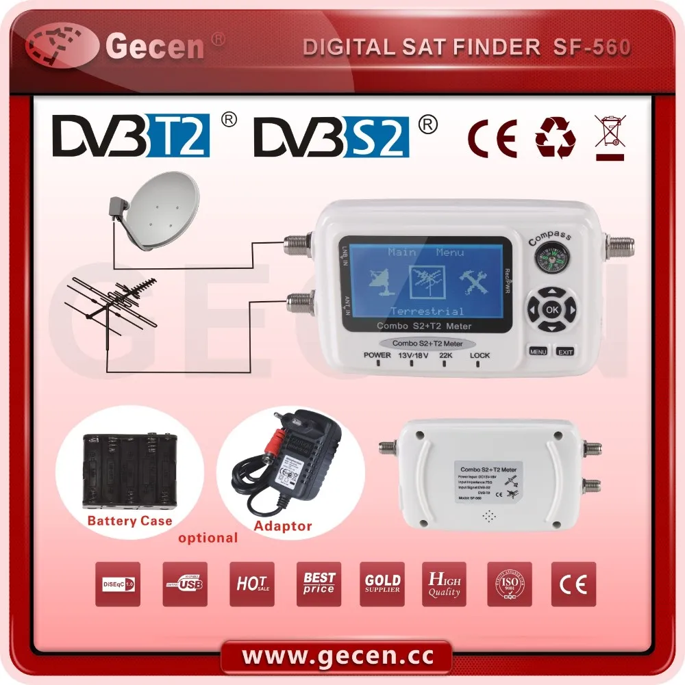 Hot Selling Analog Satellite Dish Signal Finder Meter Sf-9501 - Buy ...