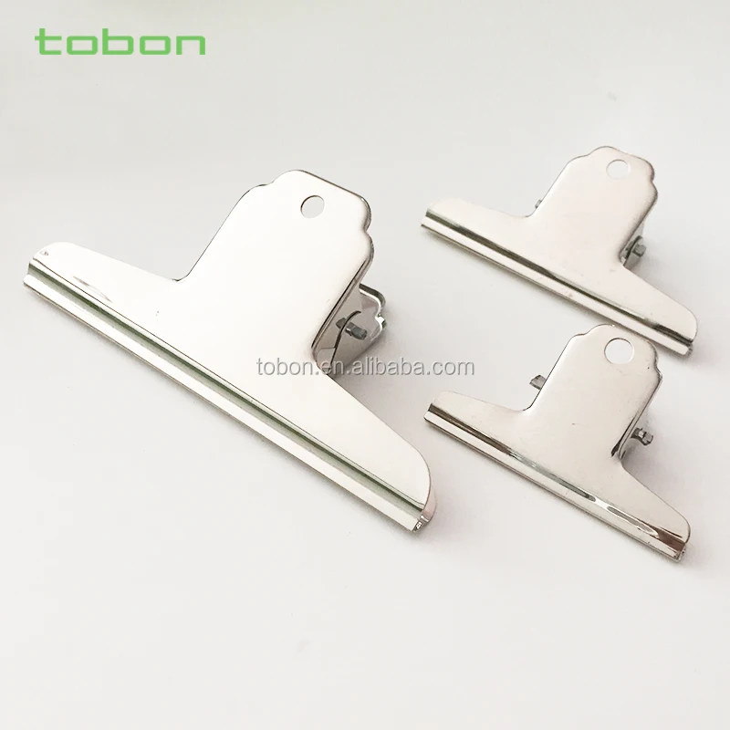 140mm 100mm 75mm Metal Bulldog Clips - Reliable Spring Clips