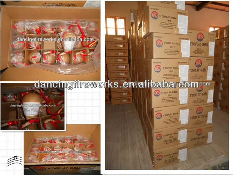 6 Inch Pyro Display Shells Fireworks Show Celebration - Buy Display ...