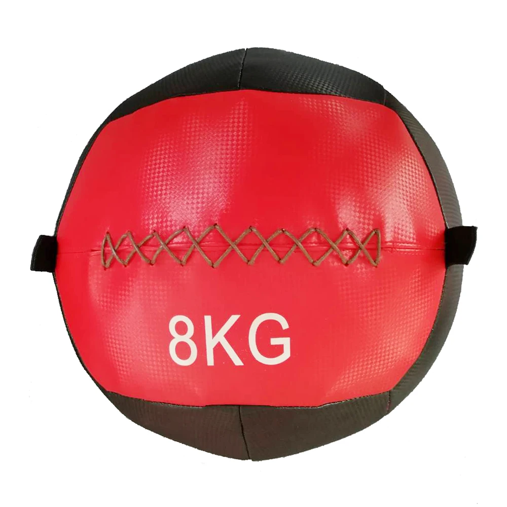 Pu Leather Gym Use Weight Power Training Soft Wall Ball Sand Filled ...