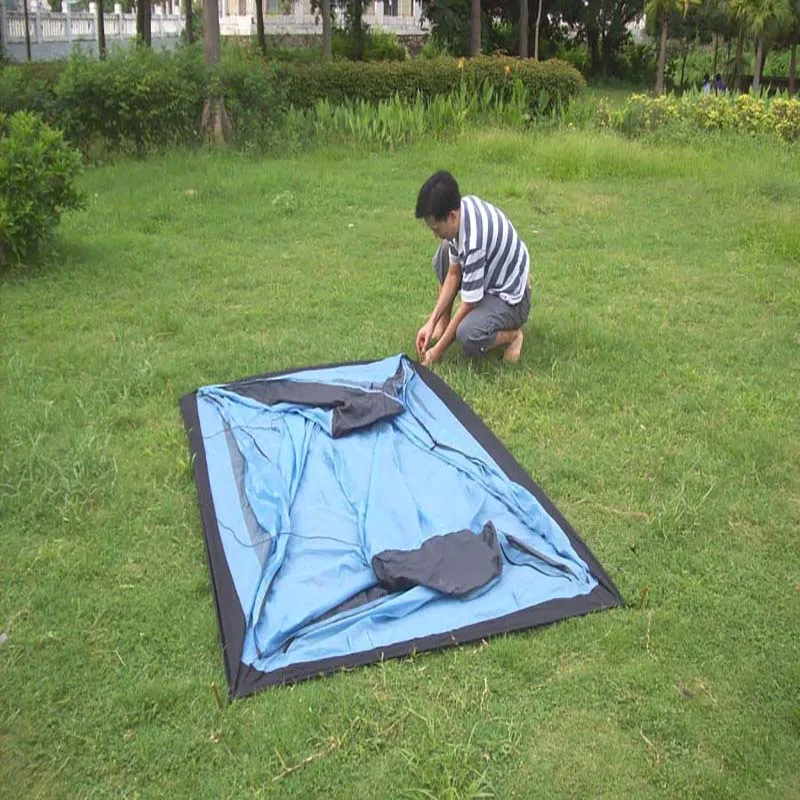 2018 Triangle Shape Nylon Single Layers Portable Camping Tent - Buy ...