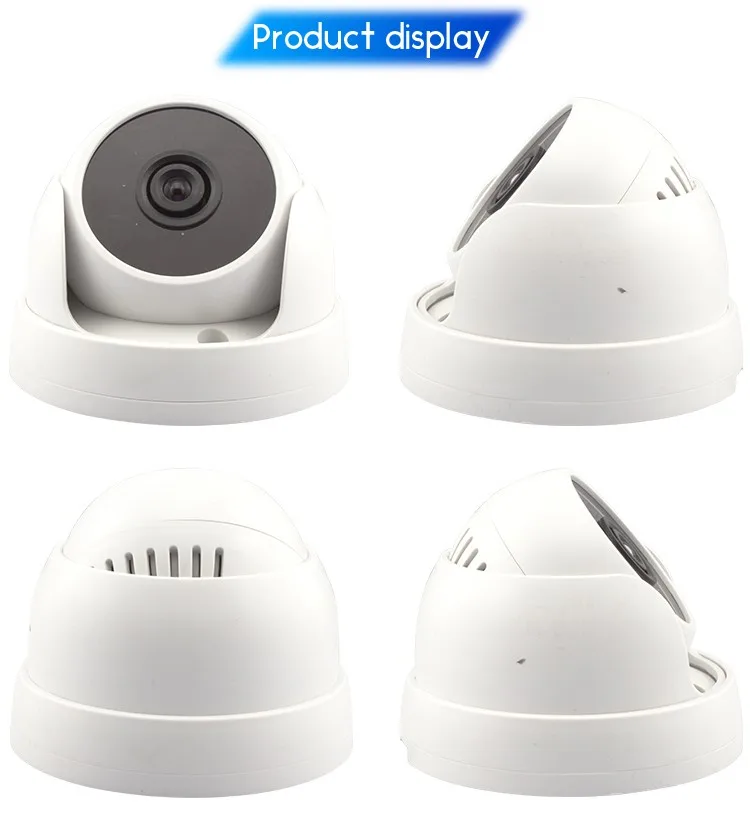 CCTV Dome Camera - 8MP with IR Night Vision & Plug & Play