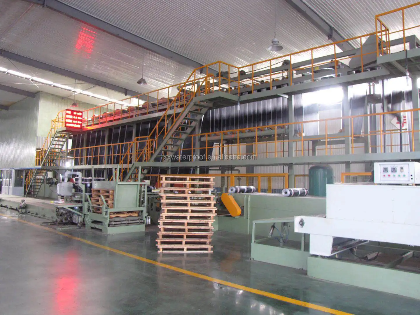 Modified Bitumen Waterproof Membrane Production Line Machine - Buy ...