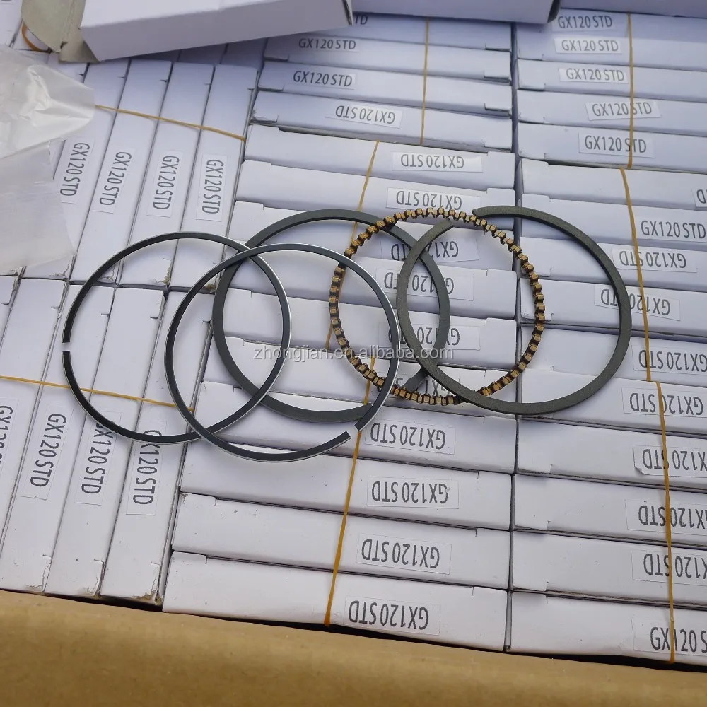 Gasoline Engine Spare Parts Gx120 Engine Piston Ring - Buy Piston Ring ...