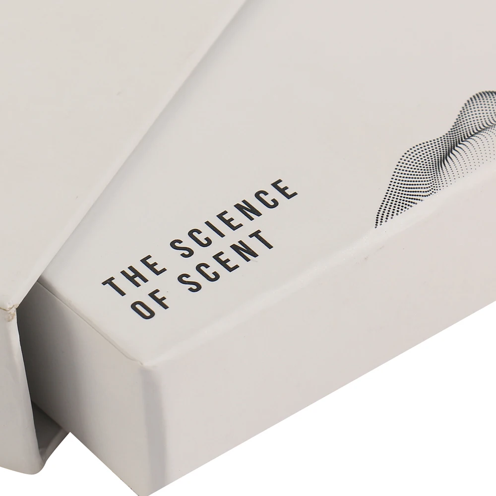 White Cardboard Packaging Perfume Samples Glass Box - Buy White ...