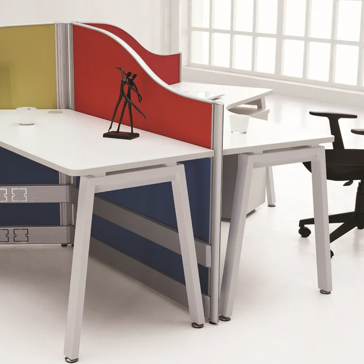 Creative Triangle Office Furniture 120 Degree Desk 3 Person Nordic Work ...