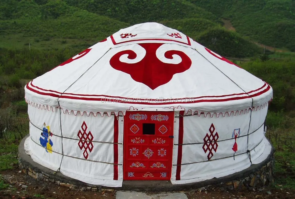 Mongolian Winter Yurt - 15M Diameter, Waterproof & Uv-resistant