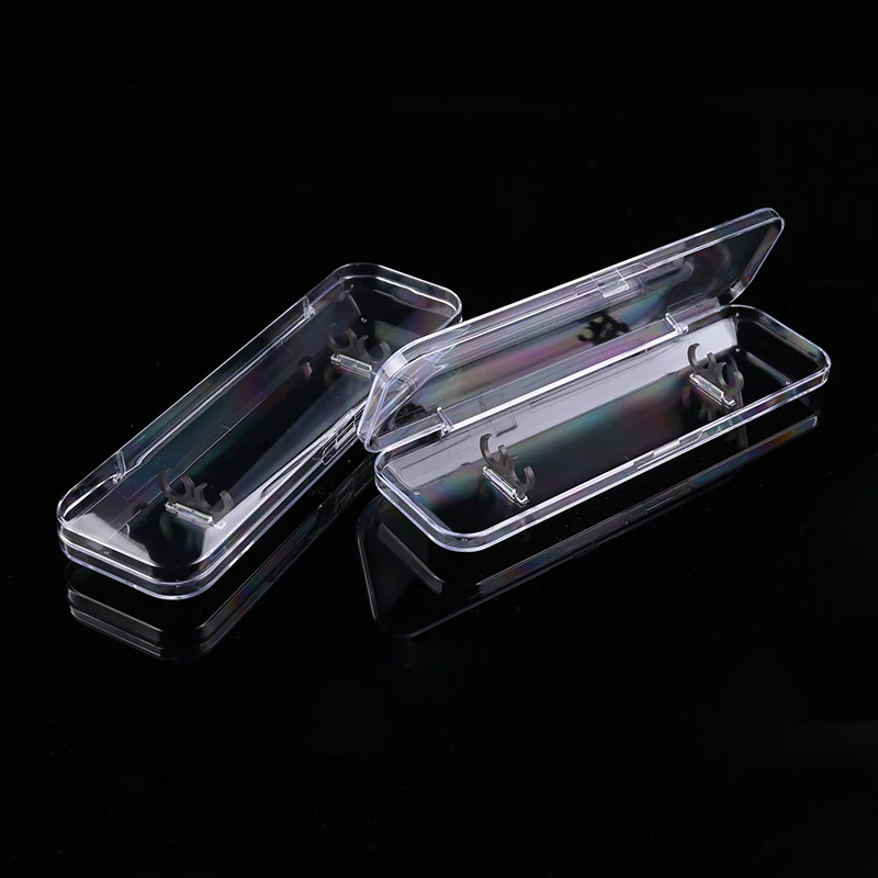 Clear Plastic Folding Ballpoint Pen Box Packaging Luxurious Pair Pen ...
