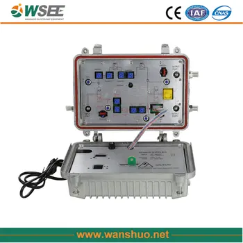 Outdoor 2 Way Bidirectional Catv Line Extender Amplifier - Buy High ...