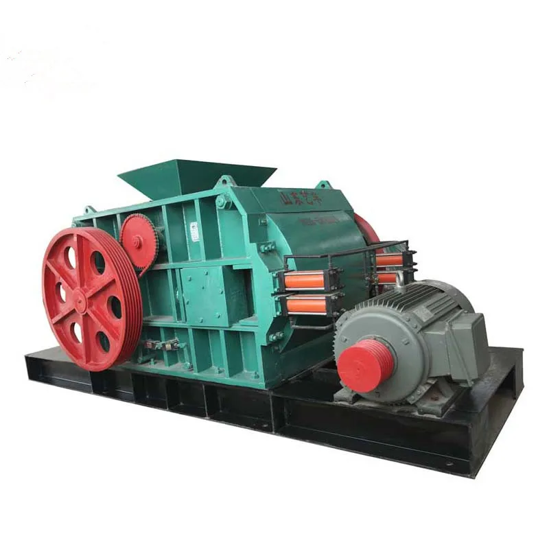 Double Roller Crusher Tooth Roller Coal Crusher Price For Brick Machine ...