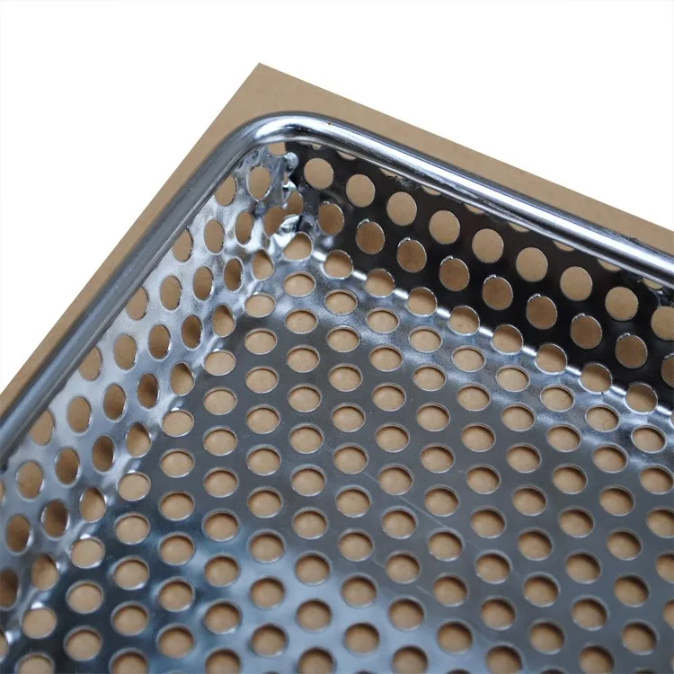 Food Grade Custom Size 304 Stainless Steel Wire Mesh Trays