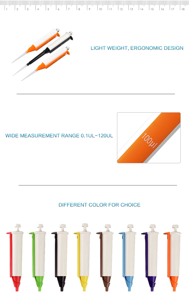 JOANLAB Mini Fixed Volume Micro Pipette - Laboratory Tool