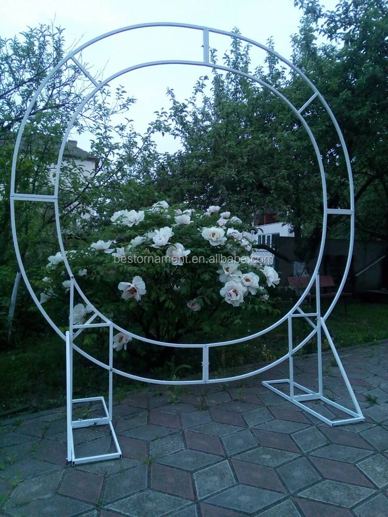 Wedding Arch Metal Round - Backdrop Floral Arch Flower Arch