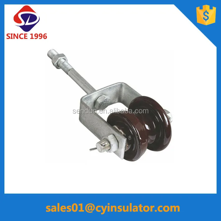 Electrical Porcelain Shackle Insulator ED-2B - 36kv