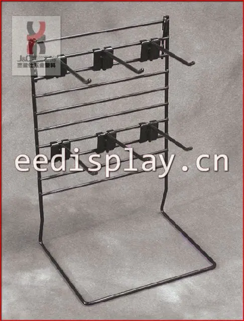 Free Standing Metallic Rotating Display Rack/mobile Grocery Store ...