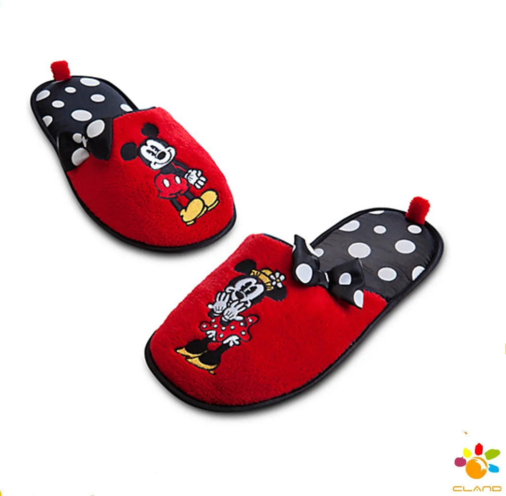 Plush Winter Minnie Mouse Slipper - Buy Plush Winter Minnie Mouse ...