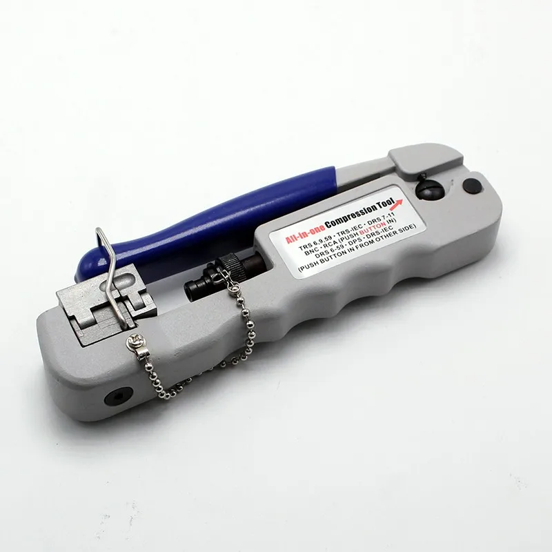 All in One Compression Crimping Tool for TRS, DRS, RCA, BNC & IEC ...