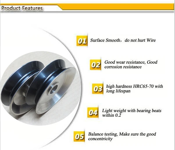 Ceramic Coated Head Pulley For Continues Drawing Wire Machine And ...