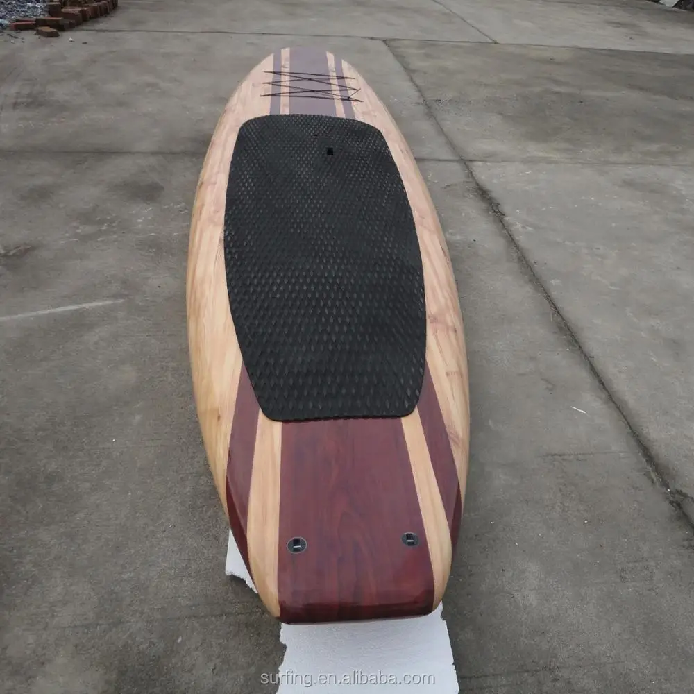 Wood Grain SUP Paddle Board - Durable & Versatile Surfboard