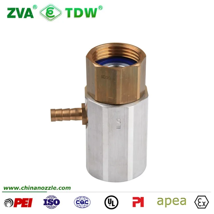 Brass Fuel Hose Coax Adapter Pipe Coupling Fitting For Vapour Recovery ...