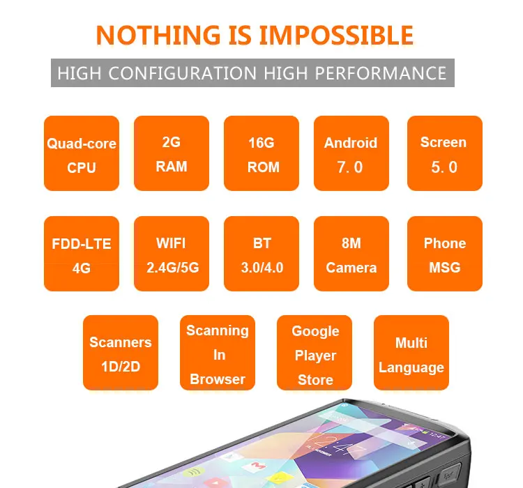 Caribe 무선 산업용 Pda 안드로이드 70 바코드 스캐너 핸드 헬드 터미널 터치 스크린 물류 위치를 Buy 터치 스크린 핸드 헬드 Pda 바코드 스캐너 Pos