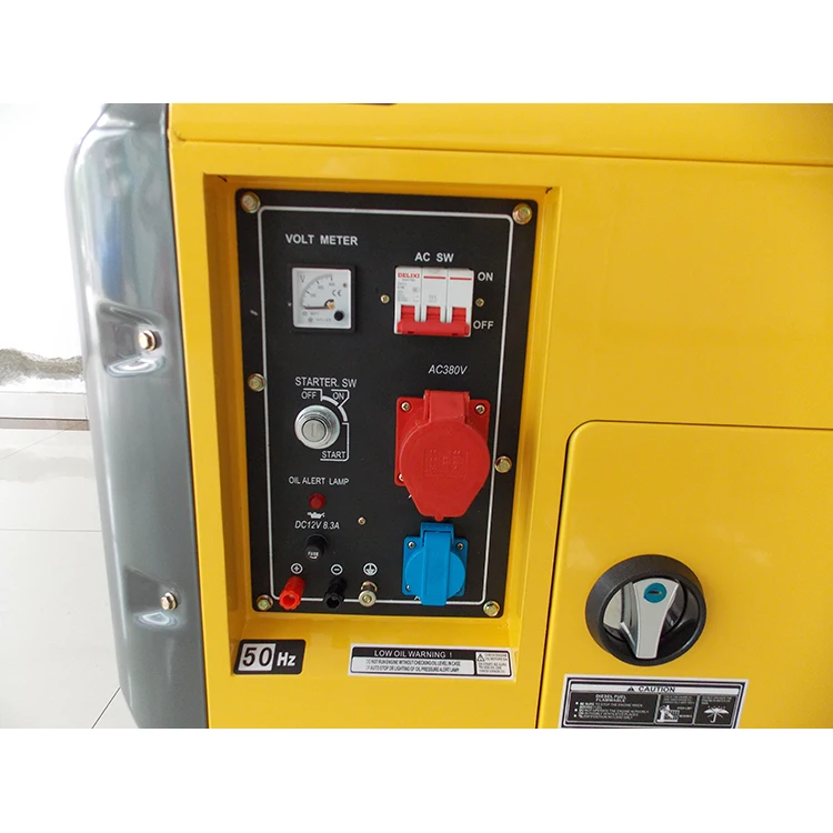 In Stock 3 Phase 6000 Watt Super Silent 6kva Diesel Generator