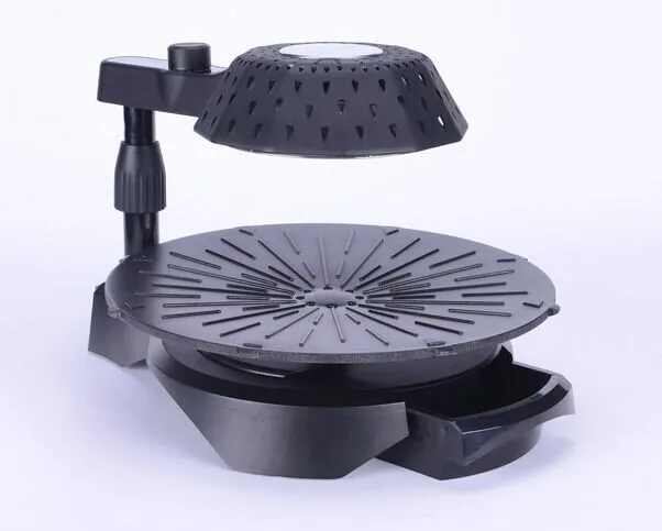 Portable Electric Teppanyaki Grill & Kebab Machine - Adjustable Korean ...