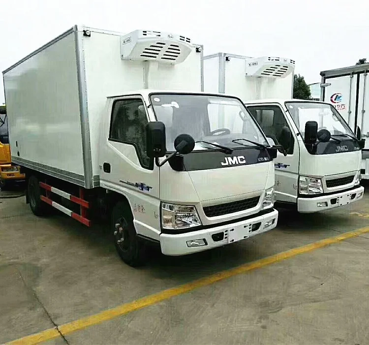 Jmc 12cbm Refrigerated Delivery Box 4x2 Saudi Arabia Refrigerated ...