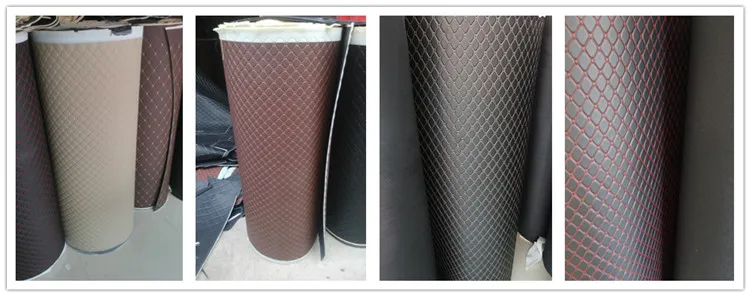 Artificial Synthetic PVC Leather Roll for Upholstery