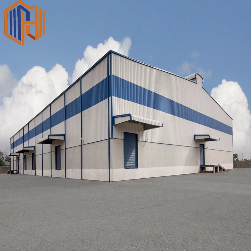 Design Ready Made Warehouse Construction / Steel Structure Warehouse ...