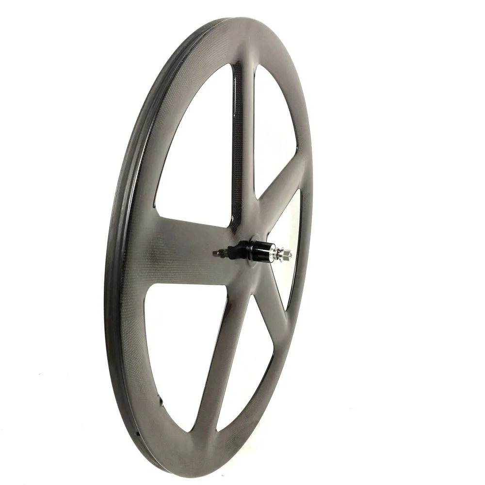 700C Carbon 5-Spoke Bicycle Wheelset for Road Cycling
