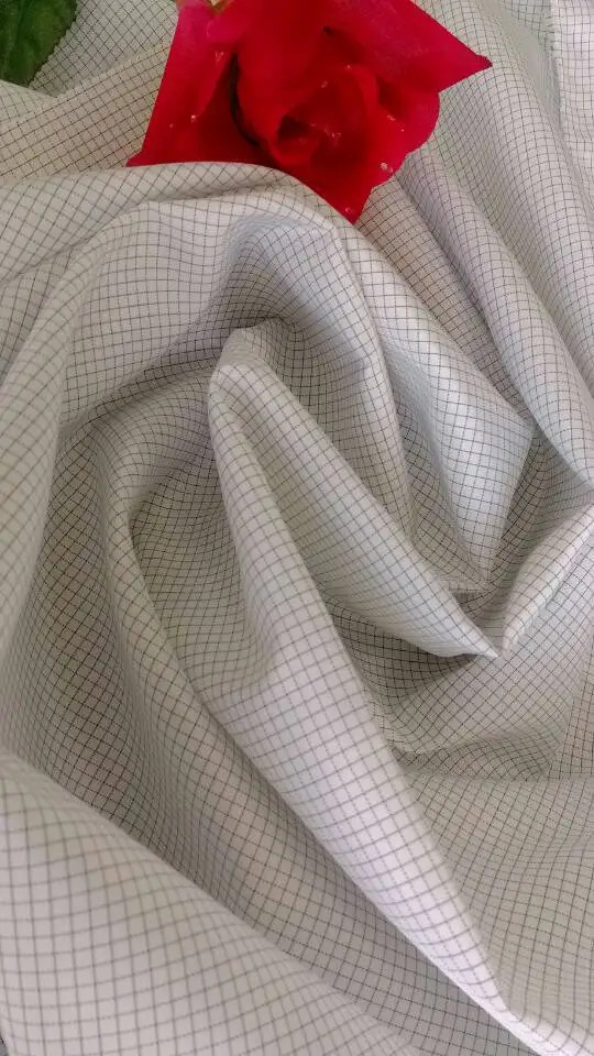 120gsm 100d*100d 99% Polyester 1%carbon Fiber Waterproof Antistatic ...