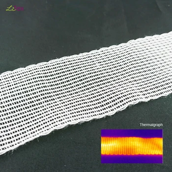 Electric Conductive Flexible Non Carbon Metal Fiber Heating Mesh Fabric ...