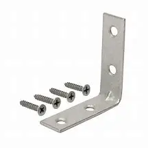 Metal Construction L Bracket - Durable & Versatile Support
