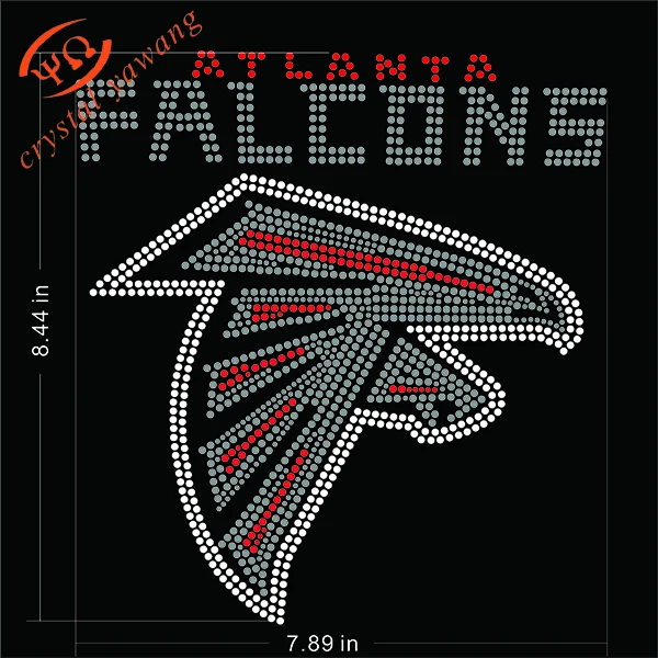 Wholesale Atlanta Falcons Rhinestone Transfer For T Shirt - Buy ...