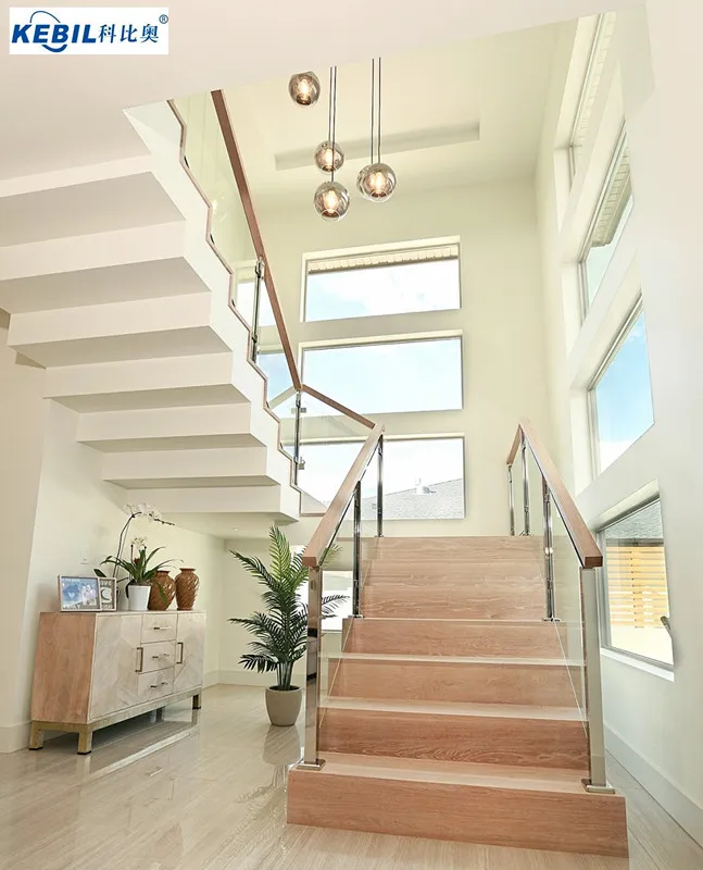 Outdoor And Interior Stainless Steel Plexiglass Railing Chrome ...