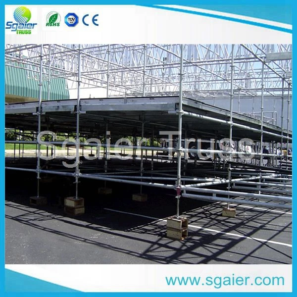 Steel Layer Stage Platform,Movable Scaffolding Layer Truss Stage - Buy ...