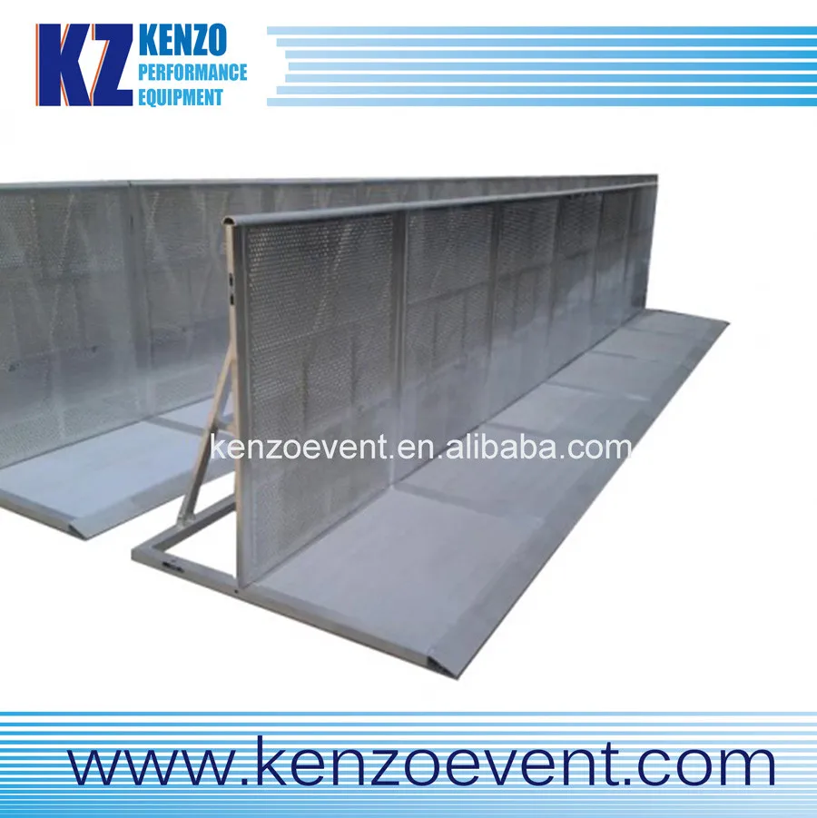 Kenzotruss Aluminum Safety Folding Crowd Barrier Aluminum Concert ...
