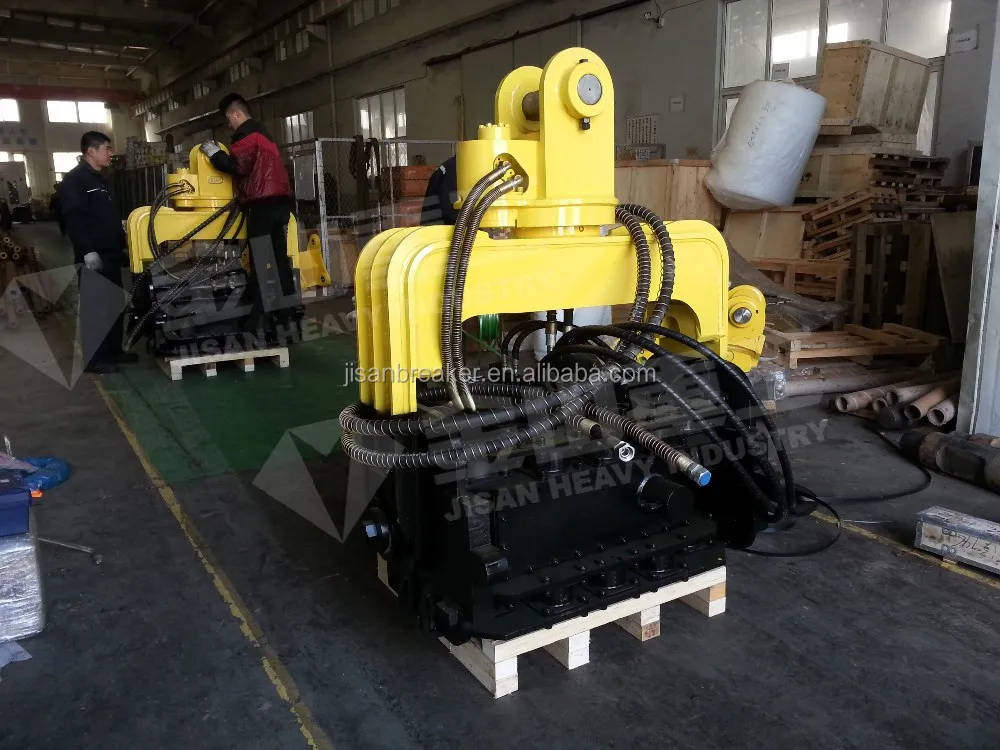 20 Ton Excavator Mounted Hydraulic Vibro Hammer/vibratory Sheet Pile ...