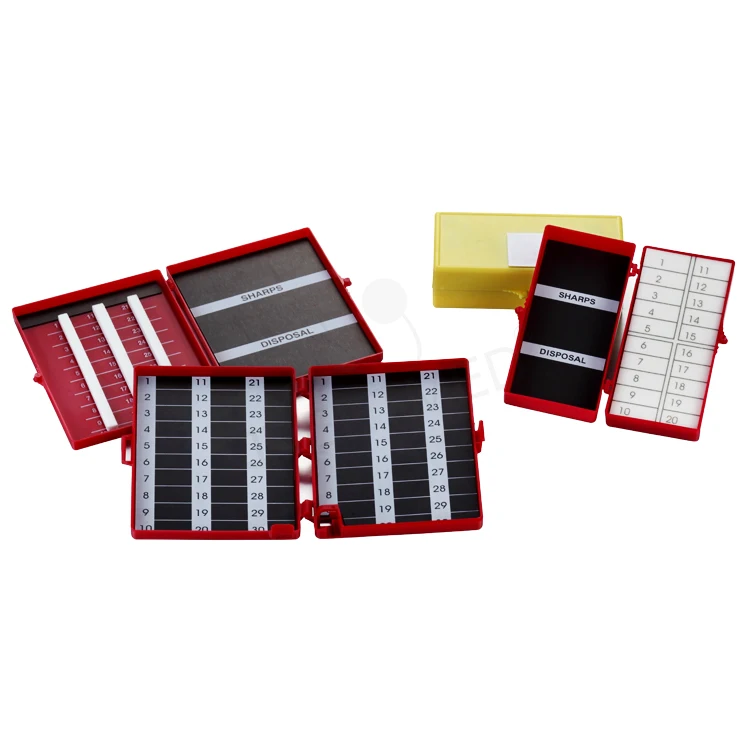 Factory Price Medical Safety Foam Block Magnetic Adhesive Needle ...