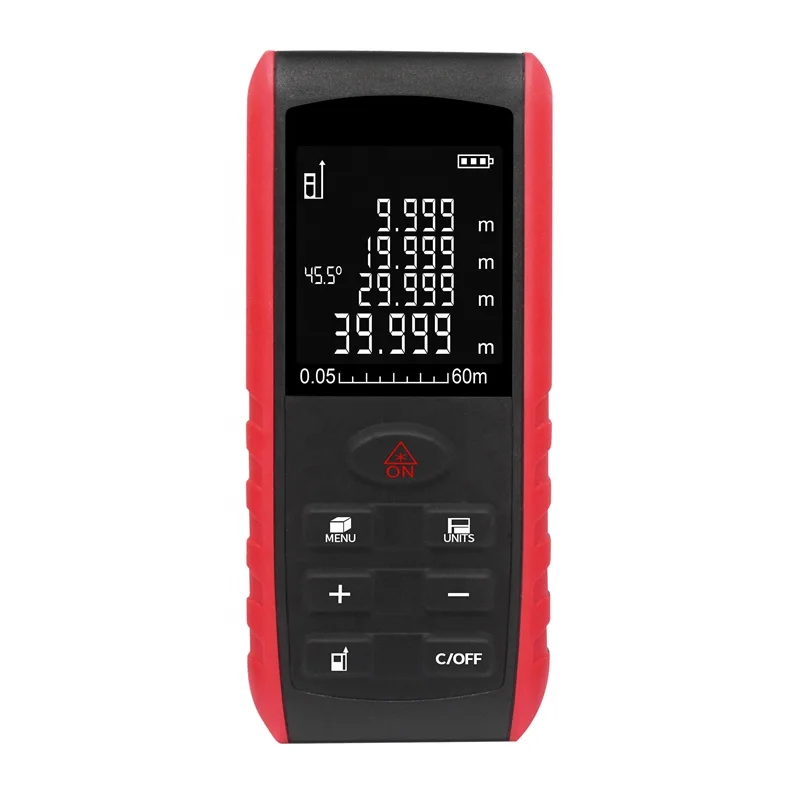 Hot Selling 60m Portable Digital Laser Distance Meter,Laser Measurer ...