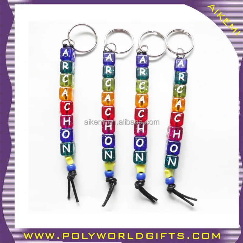 Promotional Vertical Hole Plastic Alphabet Beads,12mm Plastic Cube ...