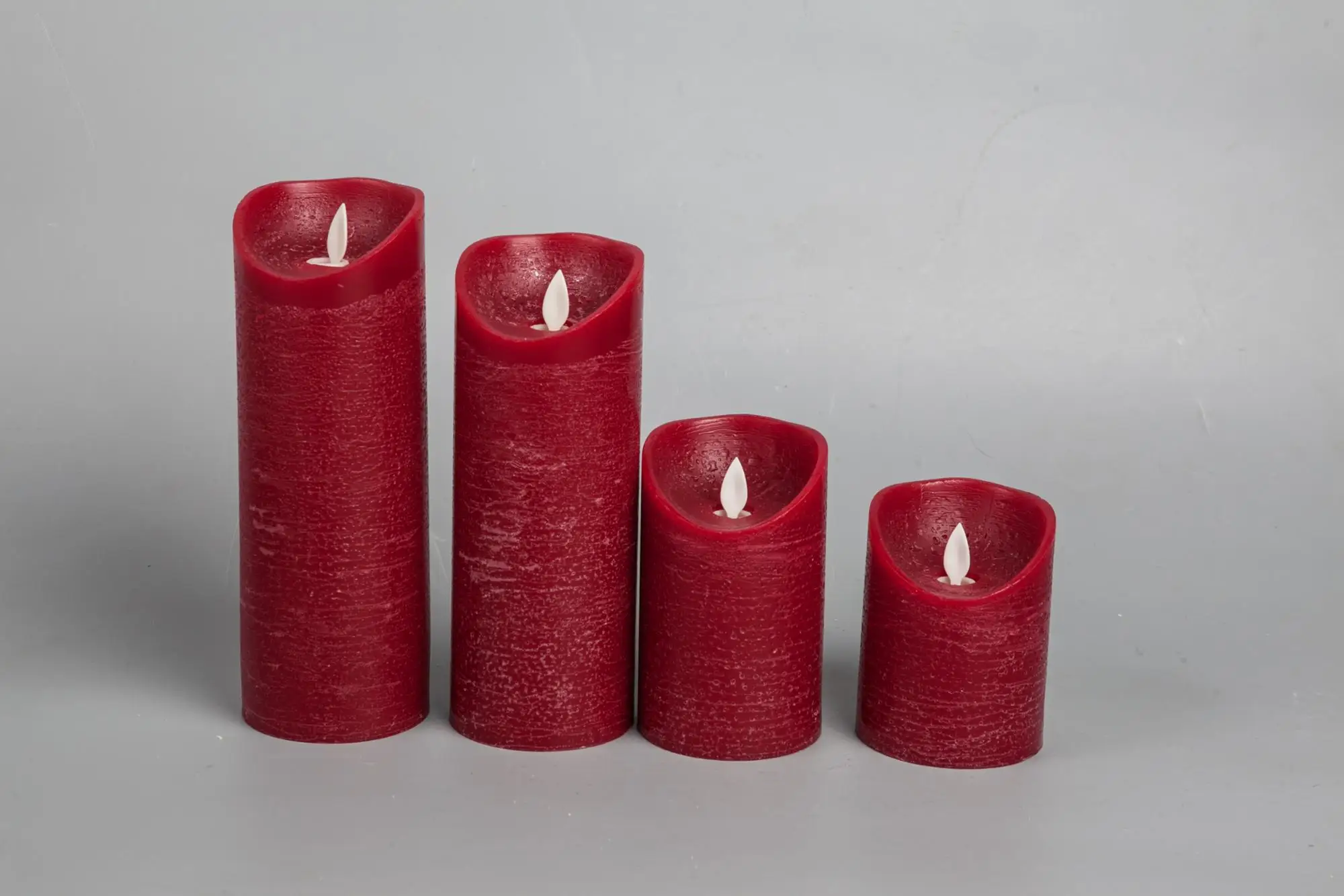 Wholesale Led Flameless Red Color Rustic Giant Big Large Window Table ...