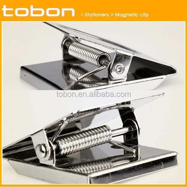Paper Clips Magnet Clamp Magnetic Spring Clip - Buy Magnetic Spring ...